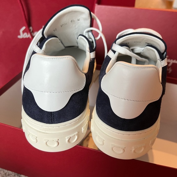 Salvatore Ferragamo | Shoes | Salvatore Ferragamo Gancini Borg Blue ...